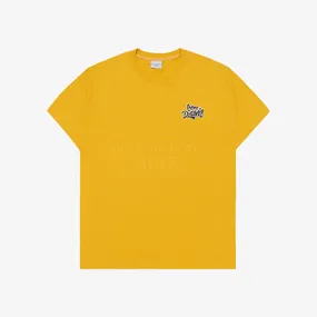 Áo Thun ADLV Graffiti Font Logo Vàng