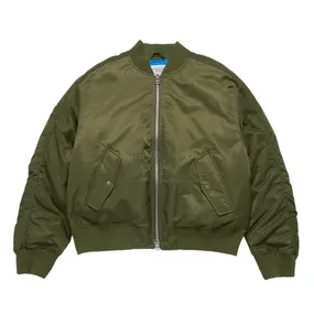 Acme De Lavie | Áo Khoác Balloon Fit Ma-1 Padding Xanh Kaki