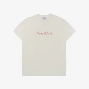 Acme De Lavie | Áo Thun ADLV Chain Embossing Script Printing Kem