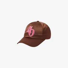 Acme De Lavie | Mũ Bóng Chày Symbol Logo Satin Nâu