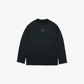 Áo bơi dài tay Circle Symbol Đen