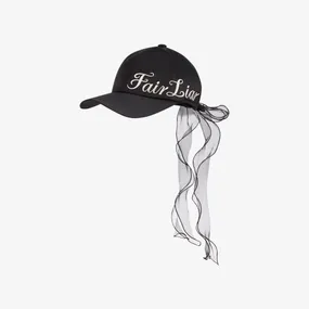 Fair Liar | Mũ lưỡi trai Logo Volume Embroidery - Đen