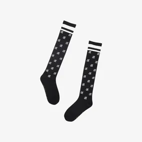 Fair Liar | Tất cao cổ Pera Logo Pattern - Đen