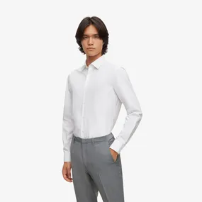HUGO | Áo sơ mi dáng slim-fit poplin cotton