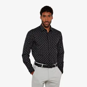 HUGO | Áo sơ mi Valerio phối linen