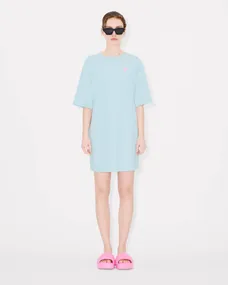 KENZO | Đầm ngắn thun cotton KENZO Elephant dáng suông