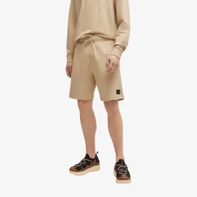 HUGO | Quần short cotton-terry dáng relaxed-fit