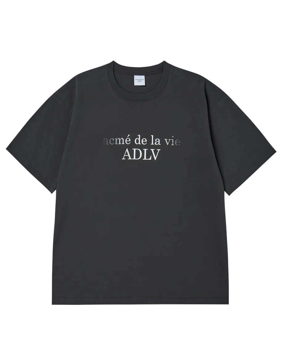 Acme De Lavie | (Pre-order) Áo thun ngắn tay DUST BLUR EFFECT Than chì