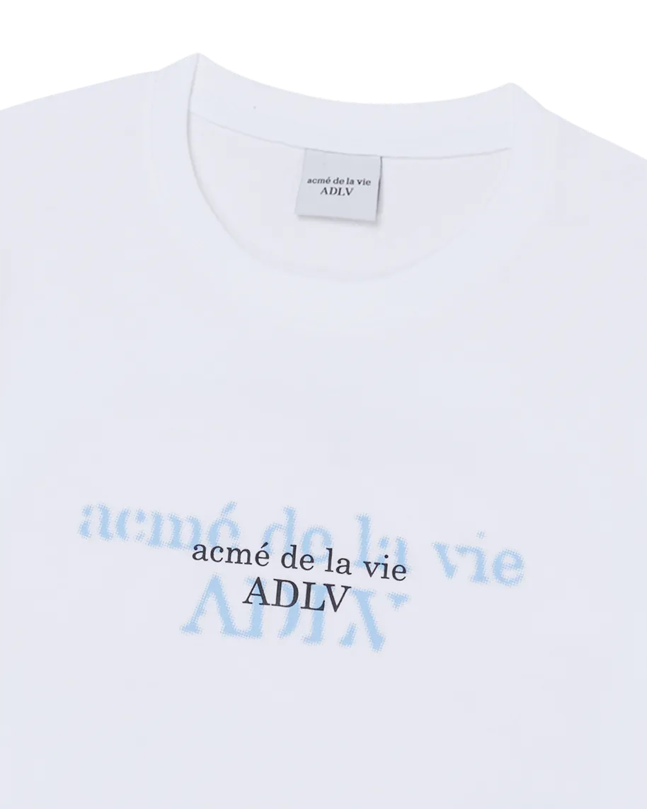 Acme De Lavie | (Pre-order) Áo thun ngắn tay DOUBLE EFFECT Trắng
