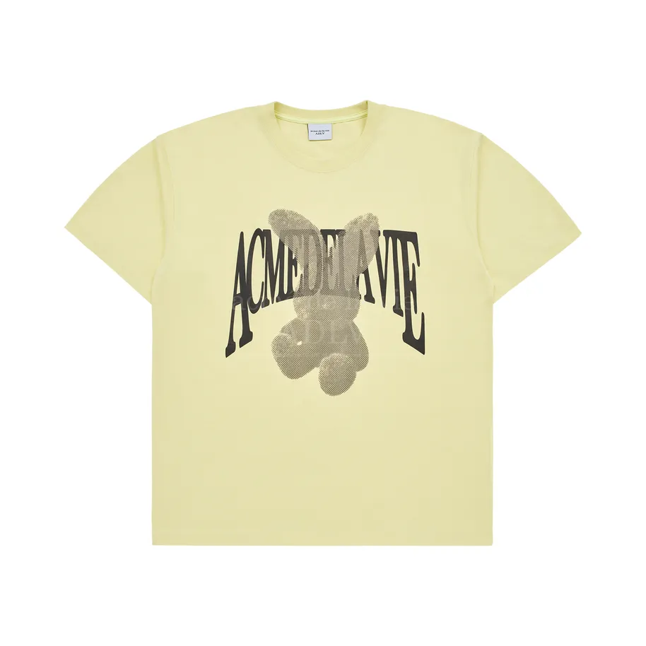 Acme De Lavie | Áo Thun Halftone Dot Fuzzy Rabbit Vàng
